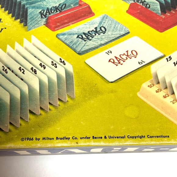 Games | Vintage 1966 Milton Bradley Racko Game | Poshmark
